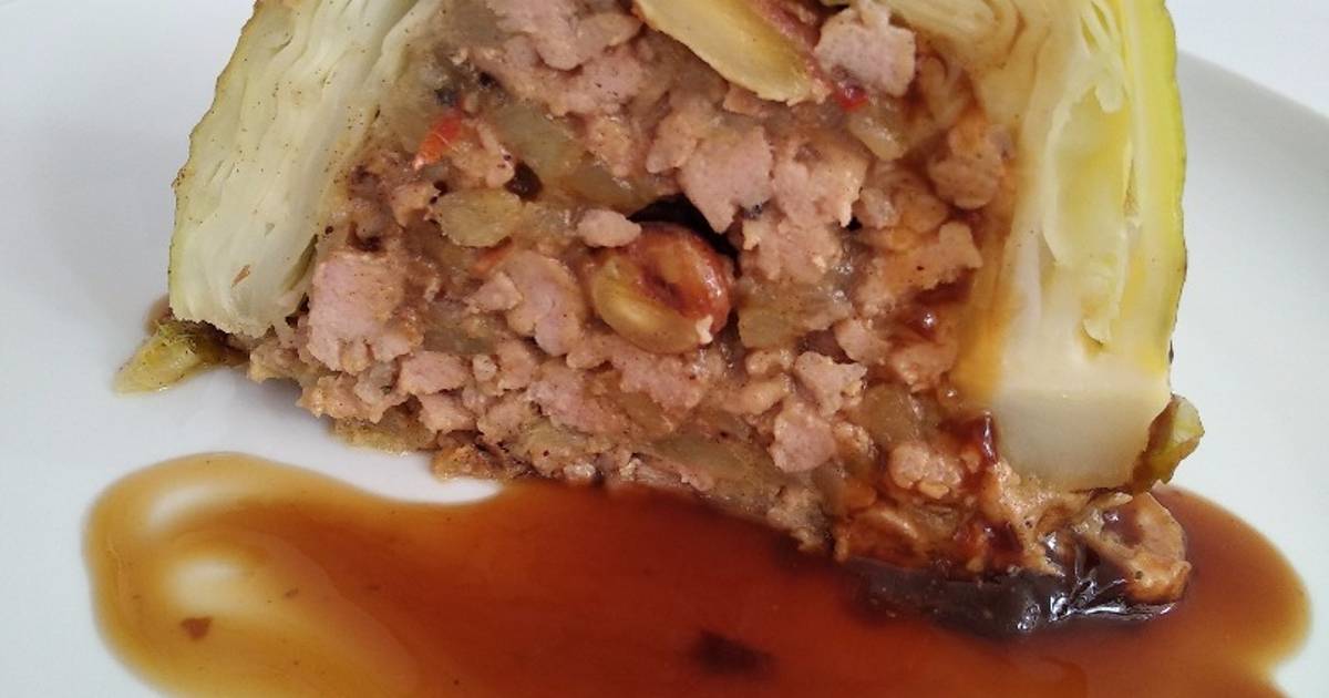 Repollo relleno Receta de Rochiito Takemoto- Cookpad