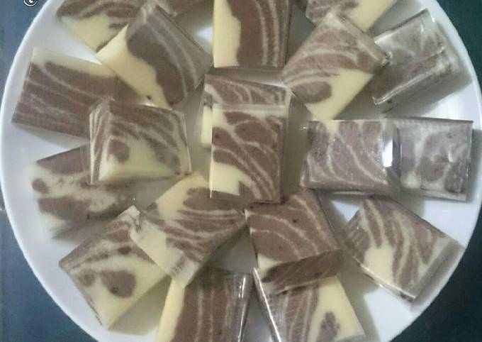 Resep Puding Roti Marmer oleh Rahayu Widya - Cookpad