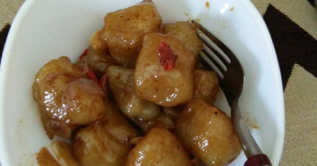 Resep Pentol aci sambal goreng oleh Ibue Rafa - Cookpad