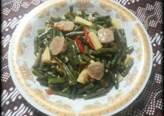 Resep Oseng Putren Kacang Panjang oleh Rizqi Putri Permatasari - Cookpad