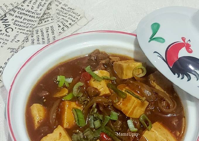 Resep Mapo Tahu oleh Mama Upay - Cookpad