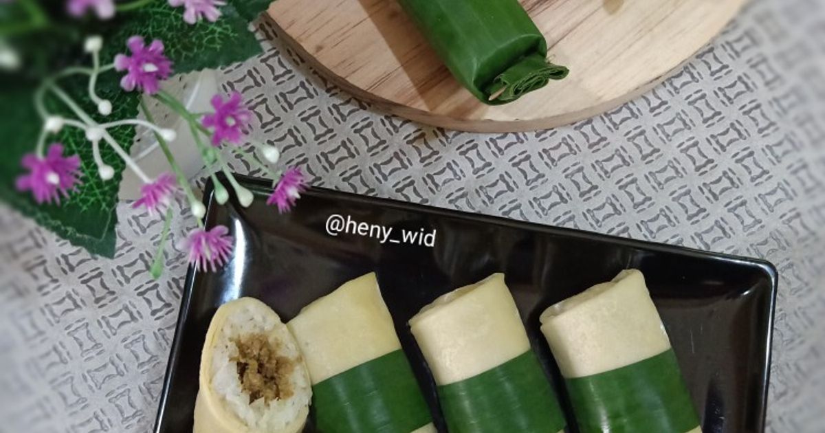 Resep Semar Mendem Lemper Isi Daging oleh Heny Widiastuti - Cookpad