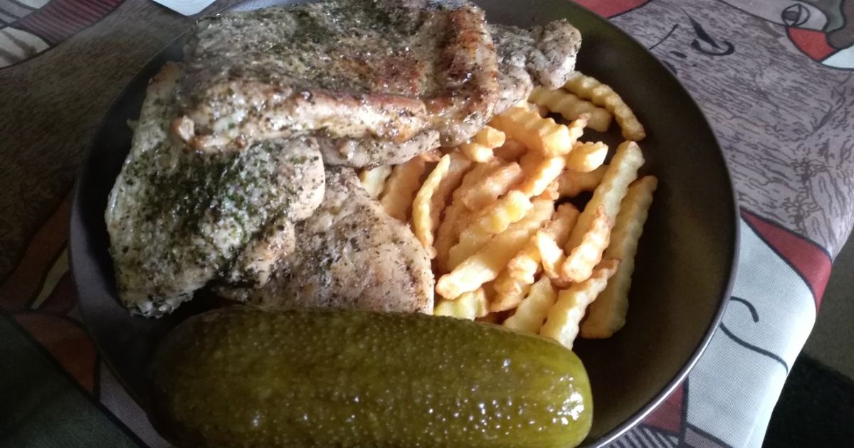 Sült Karaj és Tarja Szeletek Hullámos Krumplival és Kovászod Ubival ...