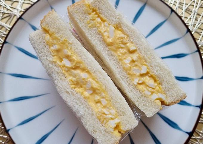 Resep Tamago sando (egg sandwich) oleh jrylie - Cookpad