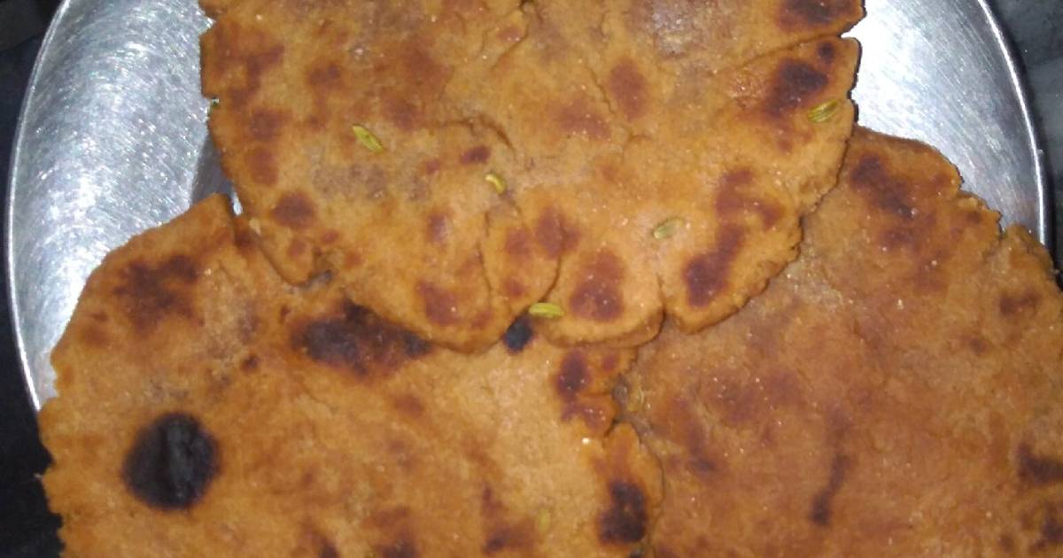 Meethi Roti (Gur ki Roti) Recipe by Preeti Chawla - Cookpad