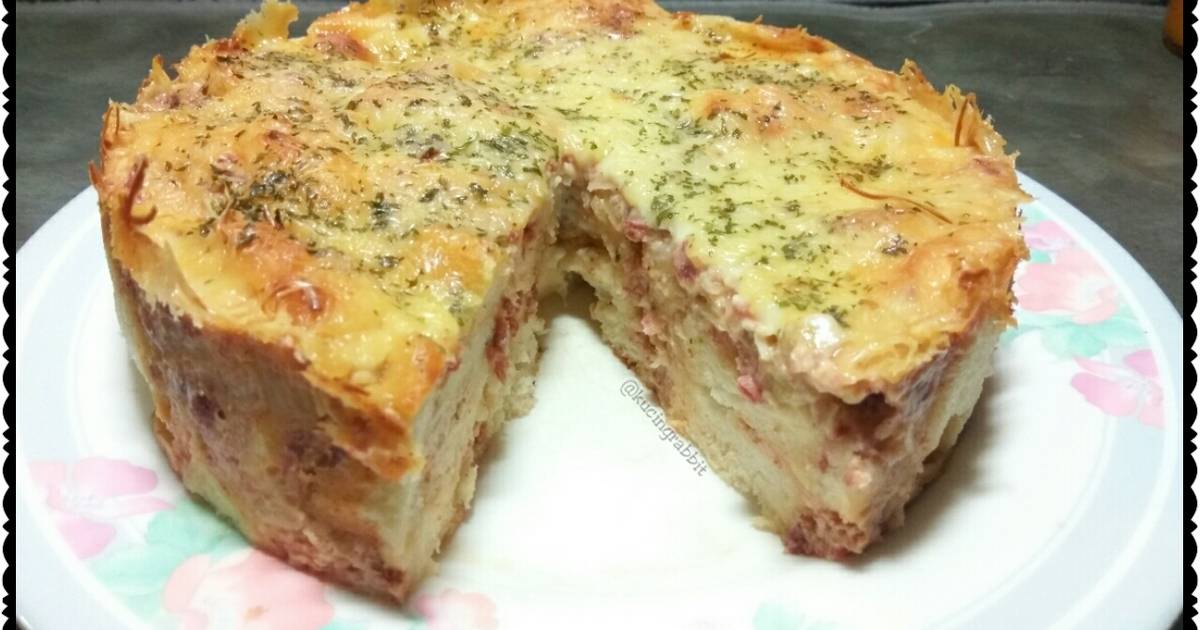 Resep Savoury Bread Pudding (Puding Roti Asin) oleh Kucingrabbit [ Anny ...