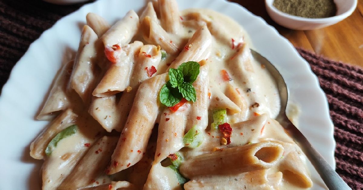 White Sauce Pasta Recipe by PURBITA MONDAL - Cookpad
