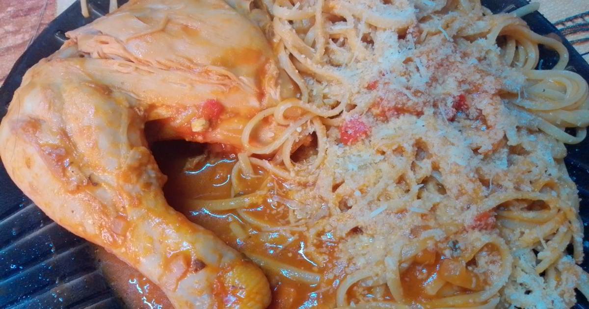 Tallarin de pollo - 684 recetas caseras- Cookpad