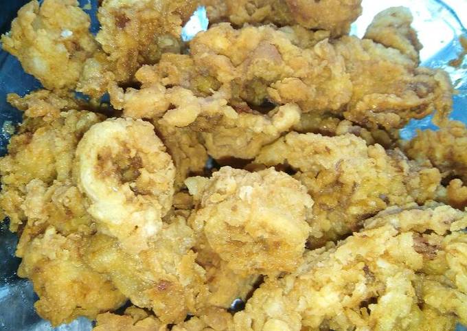 Resep Cumi goreng crispy oleh Vika SeptiLiza - Cookpad