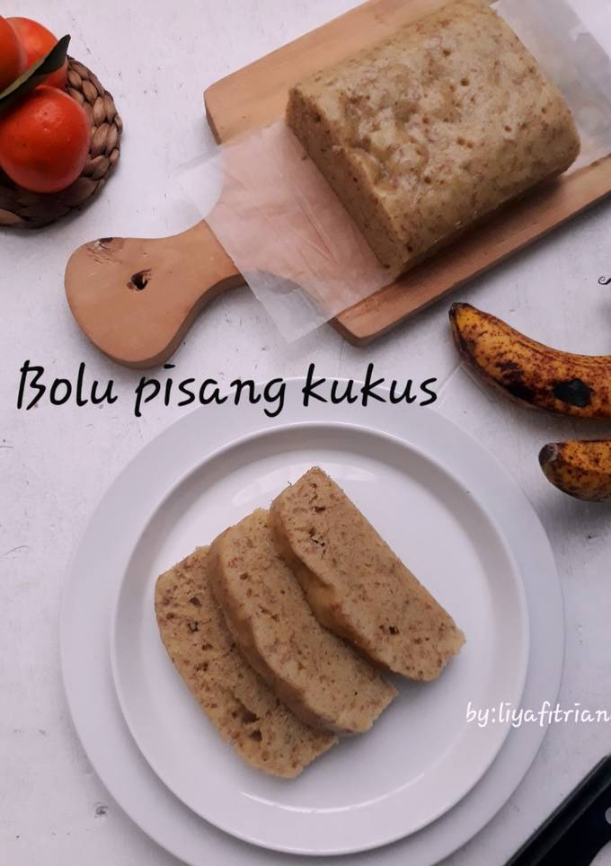 Resep Bolu pisang (no mixer no oven) oleh Liya fitriany - Cookpad