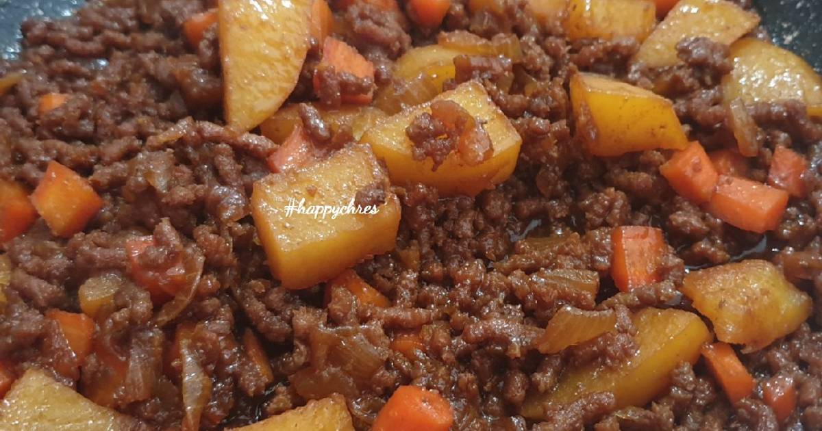 3.587 resep daging cincang masak kecap enak dan mudah - Cookpad