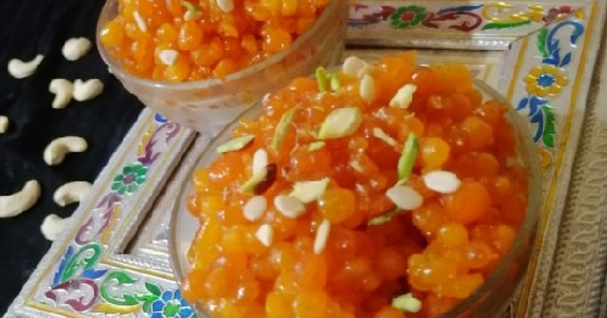 रसीले बूंदी (Rasile Boondi Recipe In Hindi) रेसिपी बनाने की विधि in ...