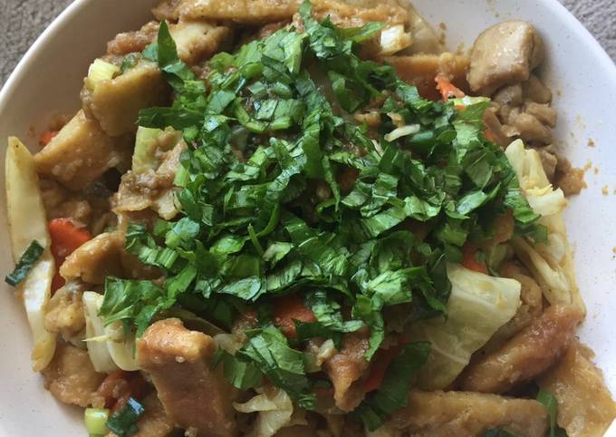 Resep Cap jahe / cap cay kampung oleh santi.agustin - Cookpad
