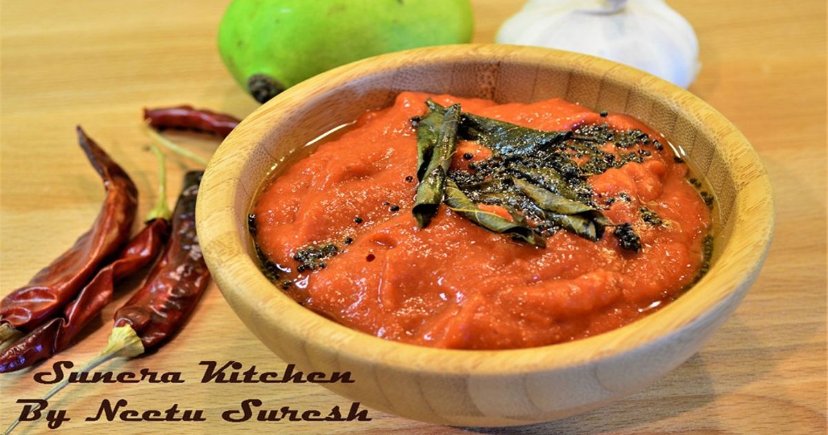 Raw Mango Chutney Recipe by Neetu Suresh (Sunera Kitchen) - Cookpad