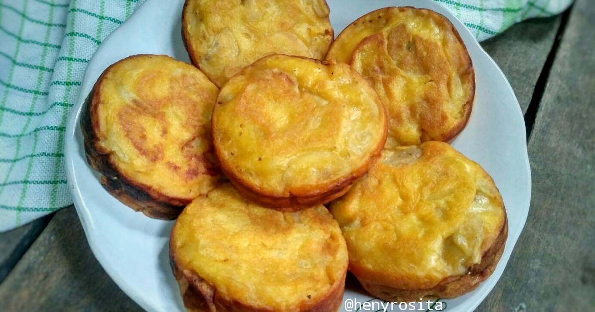 Resep Roti Pisang (Apem Pisang) oleh Heny Rosita - Cookpad
