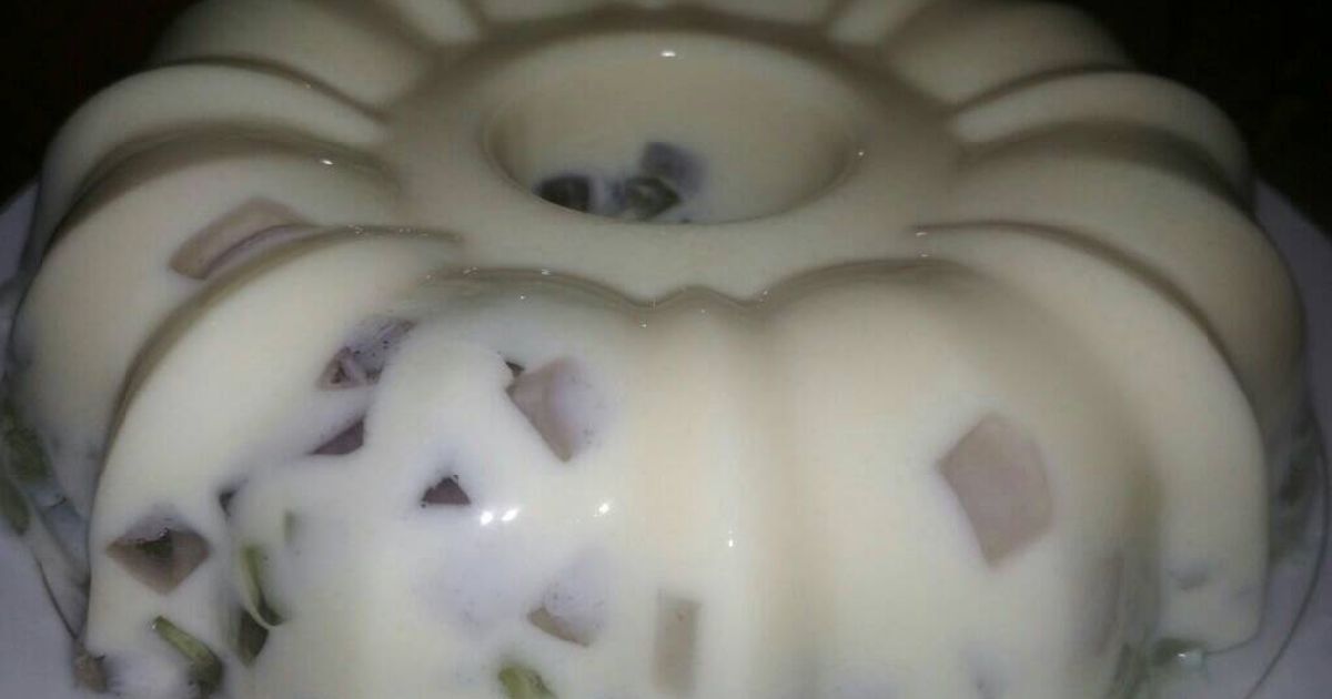 Resep Puding Susu Mozaik/Kaca & Tips oleh Vina Septiana - Cookpad