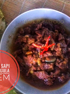 Resep Gula Asem Jeroan Sapi oleh reginna sylvia (Ryu Family🤗😘) - Cookpad