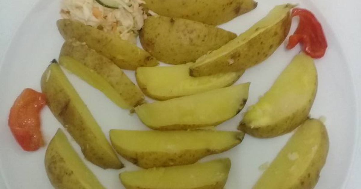Boiled Jacket Potato Wedges. #Potatoescontest# Recipe by liz Ngugi ...