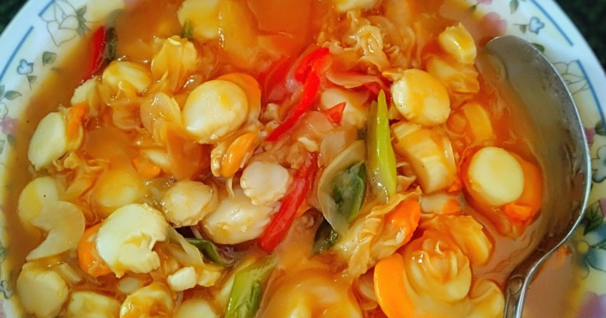 Resep Kerang Simping Asam Manis oleh Anny Hamdani - Cookpad