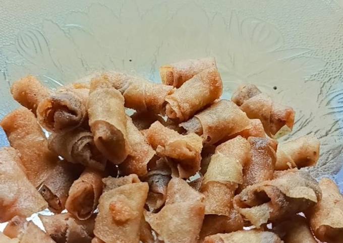 Resep Sumpia isi abon oleh Sherly Anggraini - Cookpad
