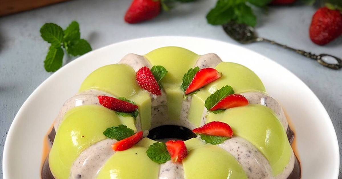 Resep Avocado 🥑 Choco Oreo Pudding oleh Sukma_Cuisine - Cookpad