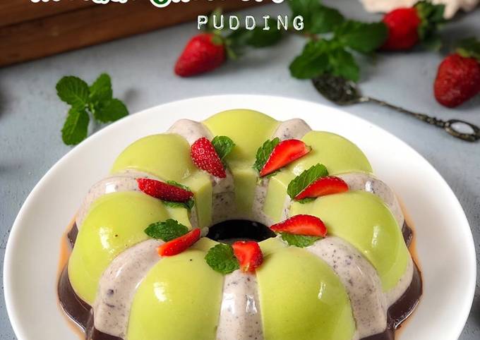 Resep Avocado 🥑 Choco Oreo Pudding oleh Sukma_Cuisine - Cookpad