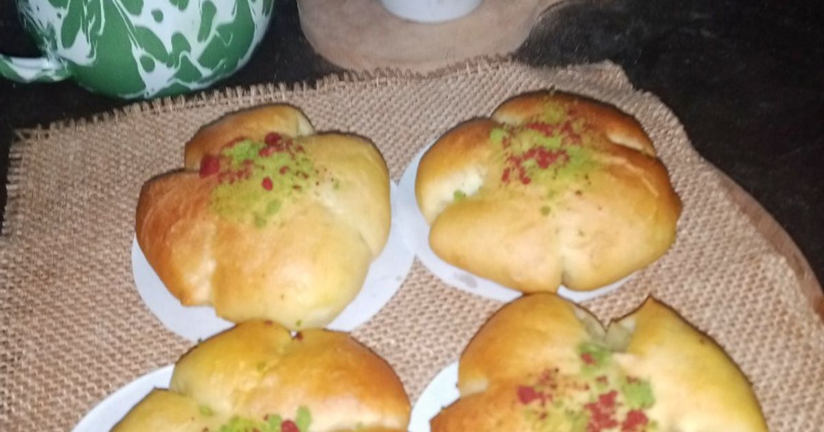 Resep Roti Bunga Isi Kacang Hijau oleh DEWI SARASWATI - Cookpad