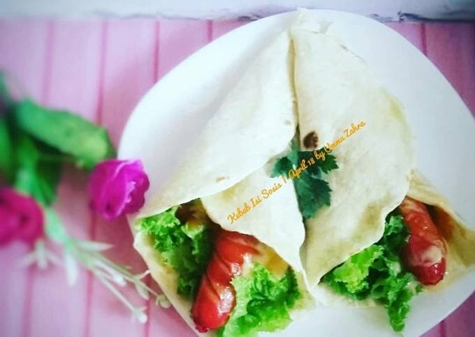 Resep Kebab Isi Sosis oleh Indri ummu Zahra - Cookpad
