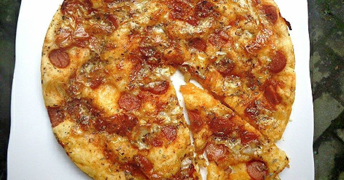 Resep Pizza Toping Sosis Oregano oleh Pradita Wulandari - Cookpad