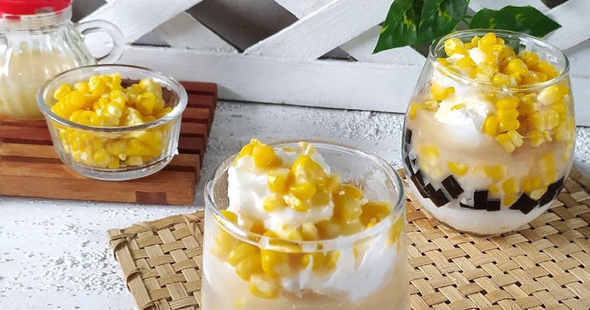 Resep mais con yelo rumahan enak dan mudah - Cookpad