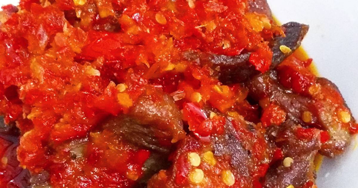 Resep Dendeng Balado Basah oleh Mega Nov - Cookpad