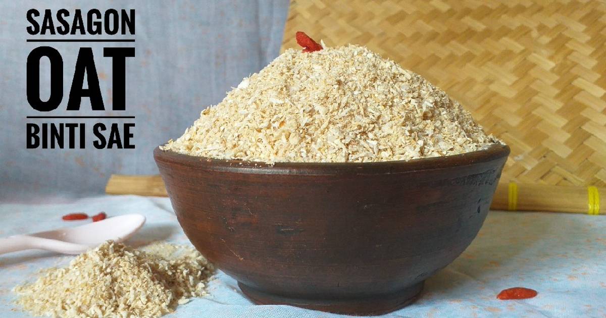 Resep Sasagon Oat oleh Binti Sae - Cookpad
