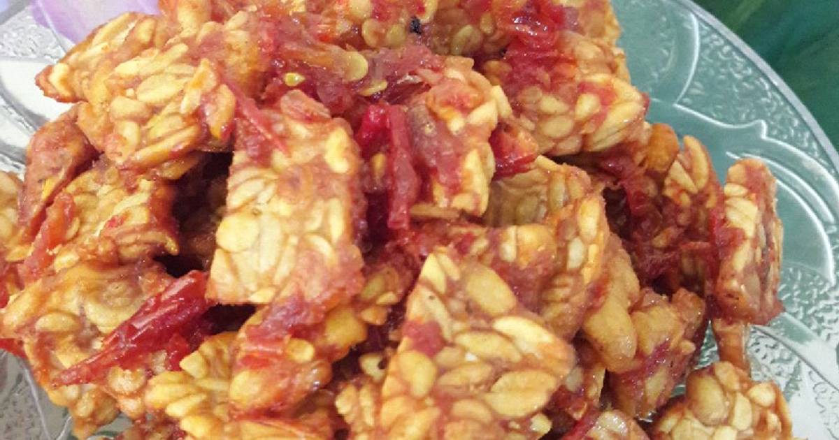 Resep Tempe bumbu merah bikin nagih oleh Lina Virgiana Kitchen - Cookpad