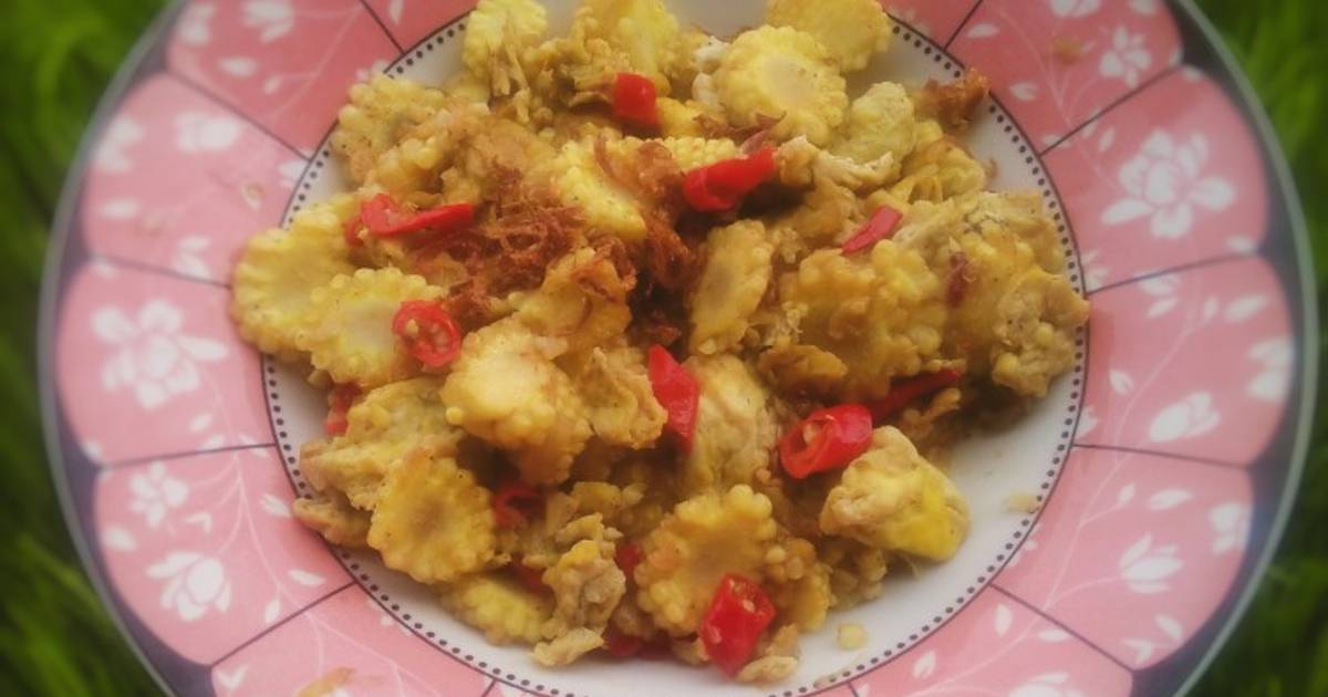 Resep 62. Tumis Jagung Muda Telur 🌽🌽 [Putren / Baby Corn] oleh F ...