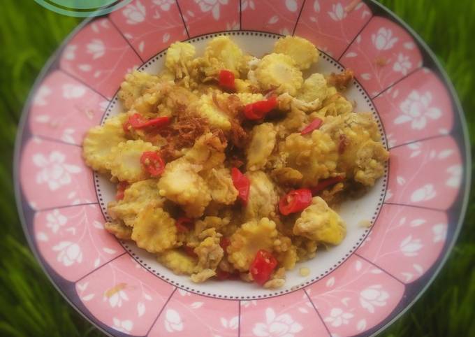 Resep 62. Tumis Jagung Muda Telur 🌽🌽 [Putren / Baby Corn] oleh F ...