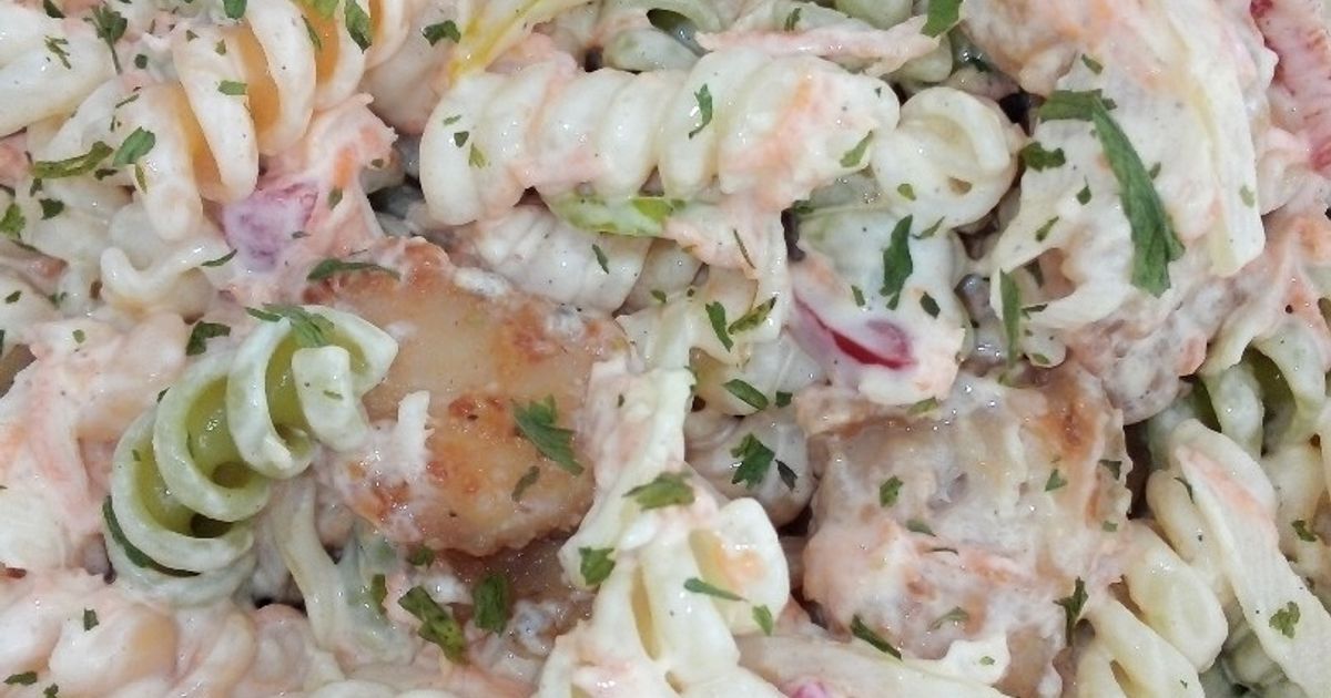 Tricolortészta Saláta | Péter Rozália receptje - Cookpad receptek