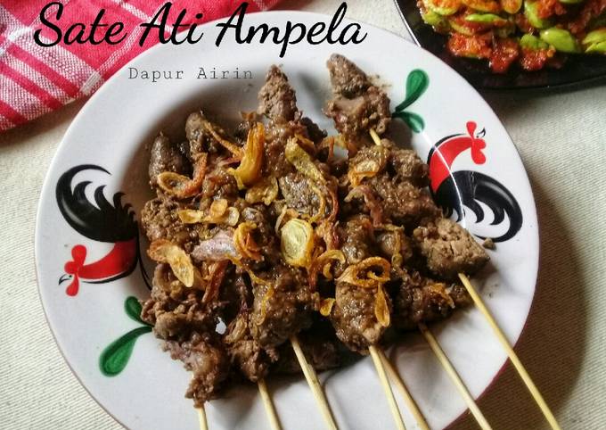 Resep Sate Ati Ampela oleh Dapur Airin - Cookpad