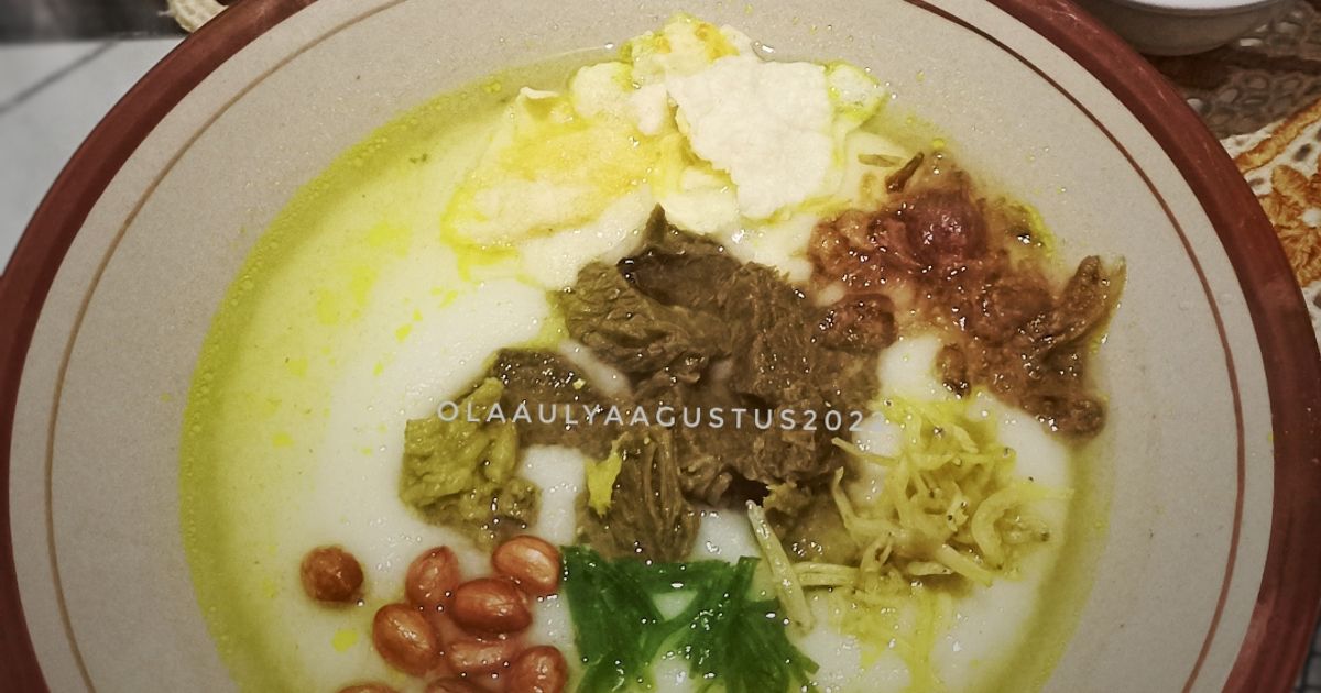 Resep Bubur Kuah Daging, Kalimantan oleh Ola Aulya - Cookpad