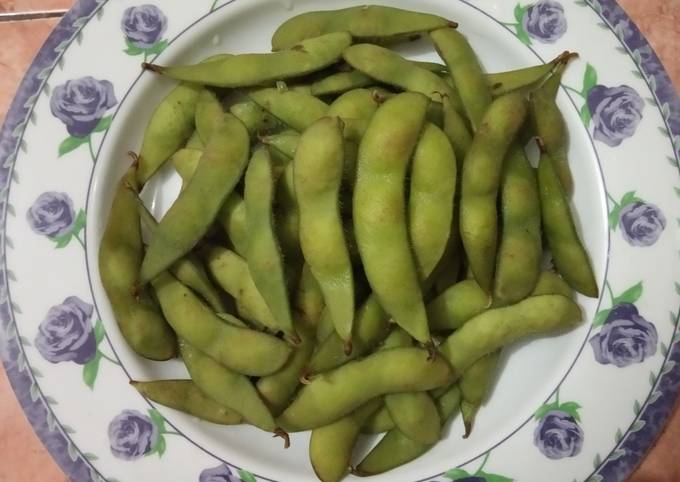 Resep 39) Edamame Rebus oleh Irene MN - Cookpad