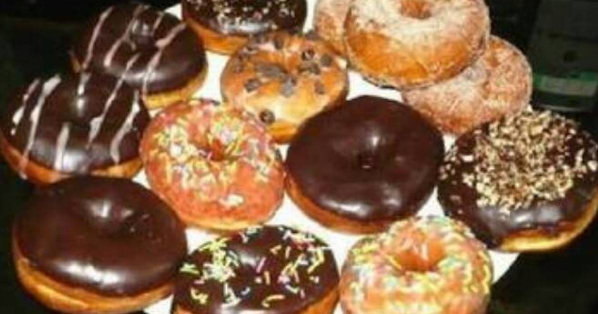 Donas glaseadas Receta de Gris de la Torre- Cookpad