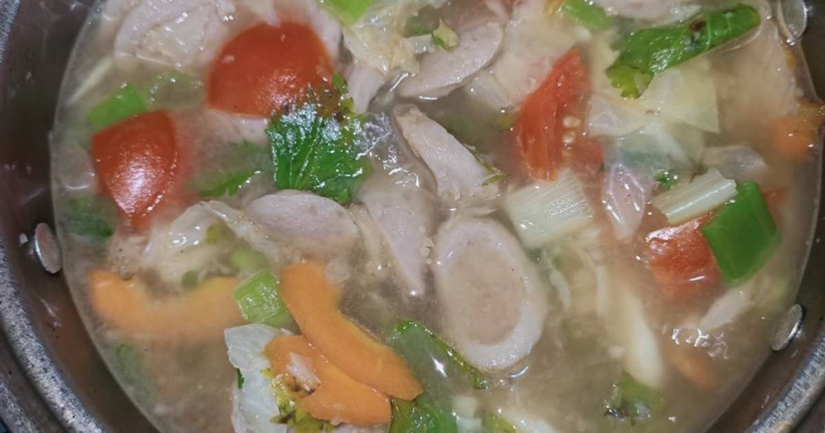 Resep Sayur sop baso simpel oleh khoir fitrianingsih - Cookpad