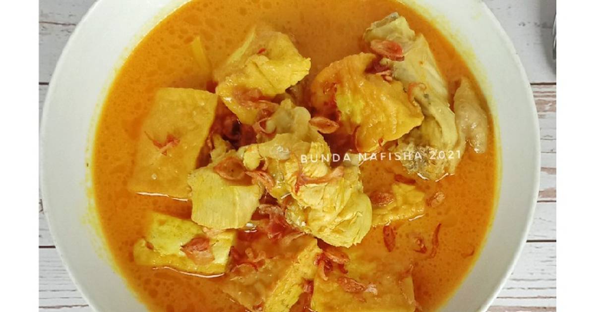 Resep Kare Ayam dan Tahu oleh Bunda Nafisha - Cookpad