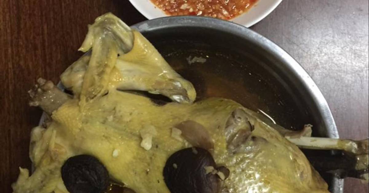 สูตร ไก่บ้านนึ่งสูตรไหหลำ โดย Pongpatchara Maprang - Cookpad