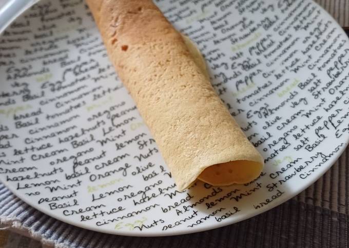 Panqueques con manjar Receta de Dani Mandiola Perlaiz- Cookpad