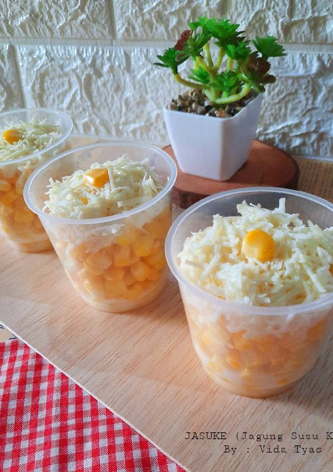 Resep JASUKE (Jagung Susu Keju) oleh 🍀Vida Tyas🍀 - Cookpad