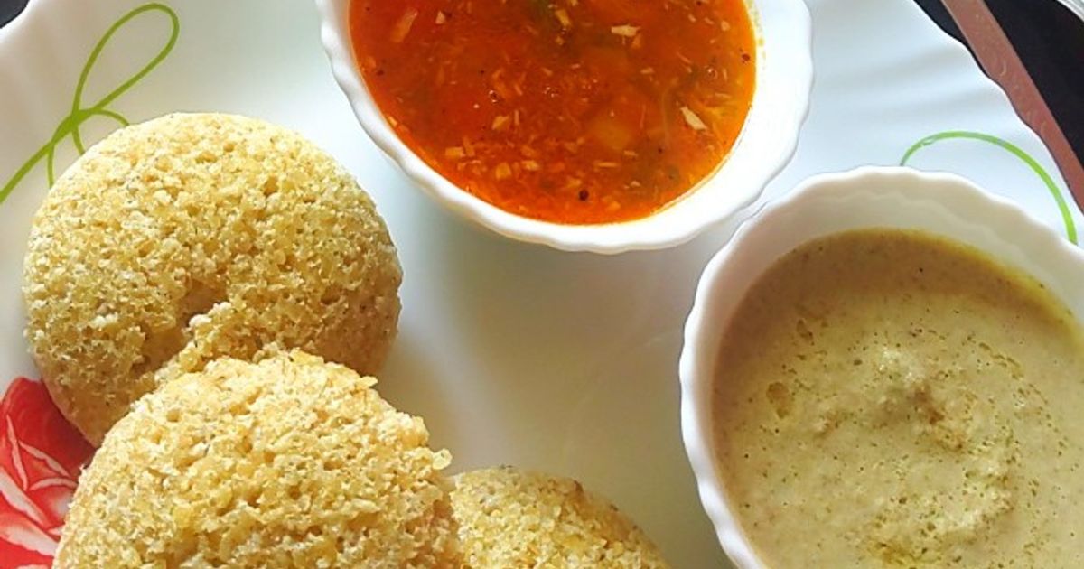 Broken Wheat Idli Recipe by Suchitra S(Radhika S) - Cookpad