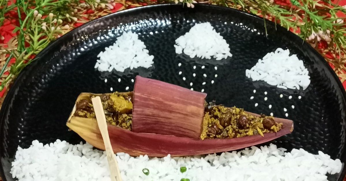 Banana Flower Sabji (Mochar Ghonto) Recipe by Rita Talukdar Adak - Cookpad