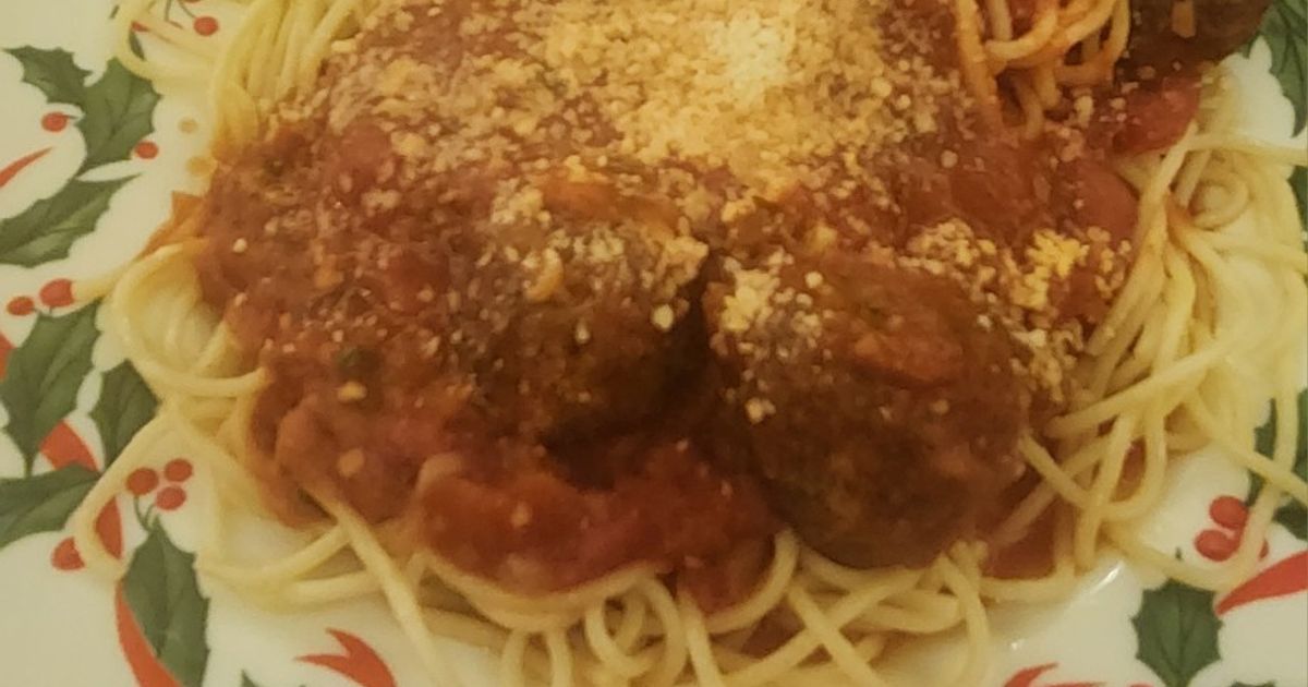 Mom's Spaghetti Recipe By A Bomb
