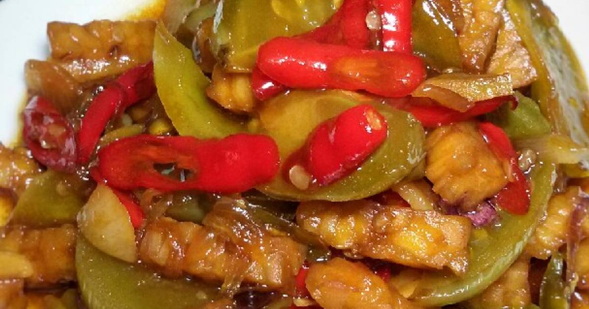 Resep Tomat Ijo Saos Tiram oleh Dapur Emak - Cookpad