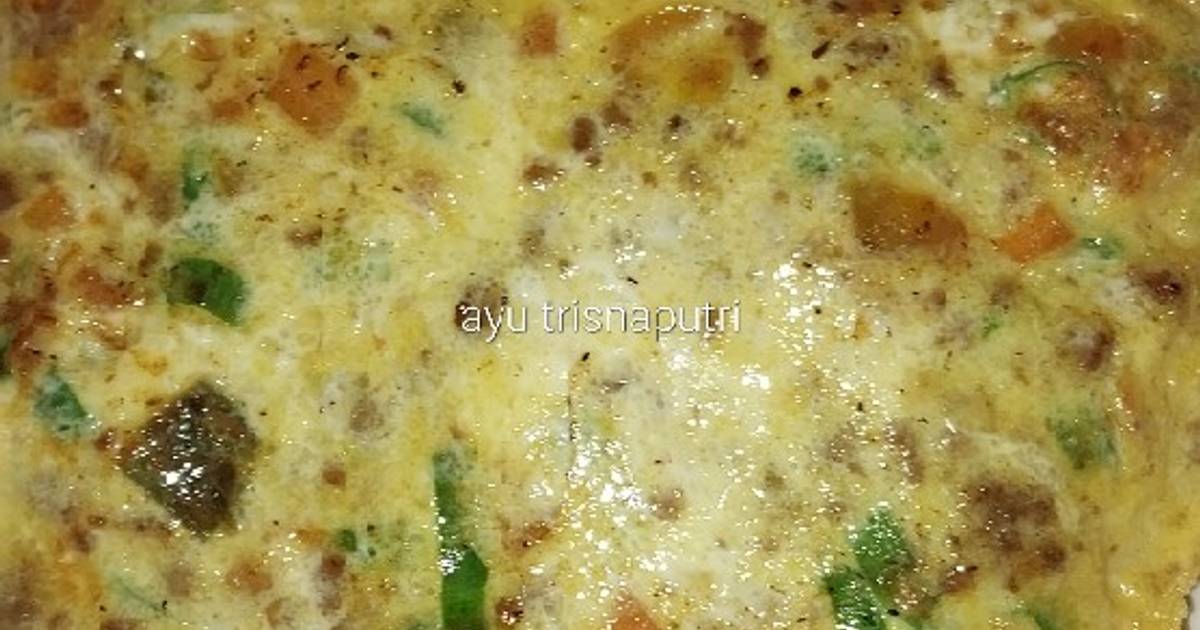 Resep Telur dadar daging sapi oleh Dapur Loreina - Trisna Putri - Cookpad